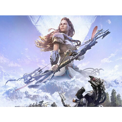 Плакат, постер на бумаге Horizon Zero Dawn/игровые/игра/компьютерные герои персонажи. Размер 21 х 30 см