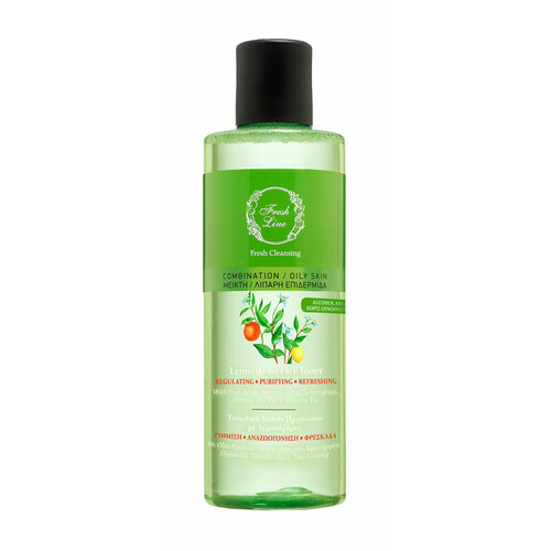 Тоник для комбинированной и жирной кожи лица Fresh Line Lemongrass Face Toner