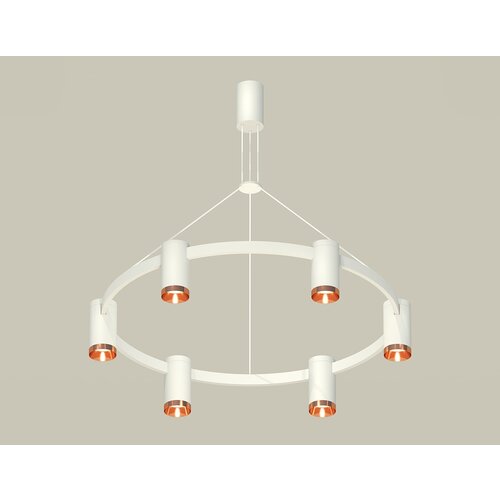 Подвесная люстра Ambrella Traditional DIY XB9021153, GU5.3, кол-во ламп:6шт, Белый