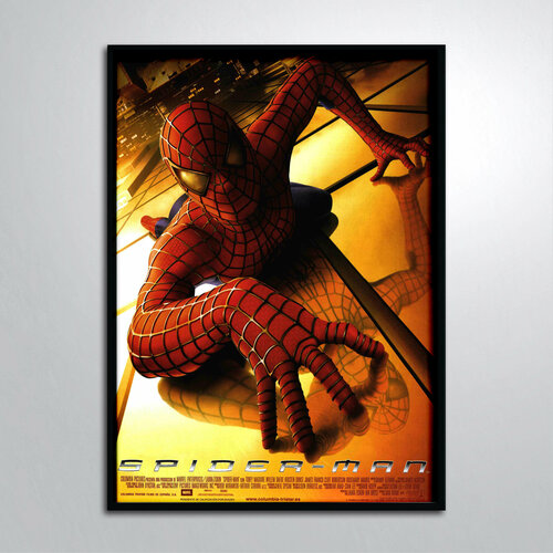 Постер в раме/Тоби Магуайр Человек Паук 1 Spider Man