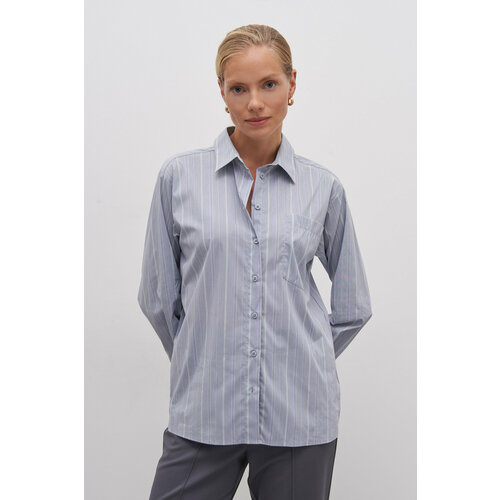 Блуза FINN FLARE, размер M, голубой