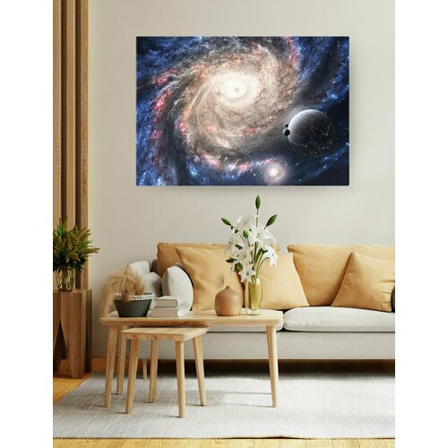 Картина на холсте Космос Млечный путь 50х70