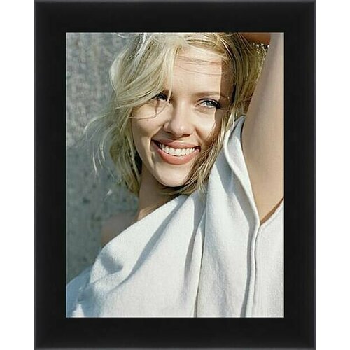 Плакат, постер на холсте Scarlett Johansson-Скарлетт Йоханссон. Размер 21 х 30 см