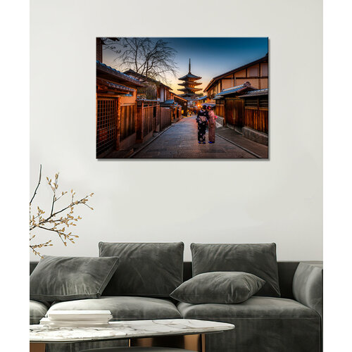 Картина/Картина на холсте для интерьера/Картина на стену/Картина для кухни/ - Япония/Нара (1) 50х70