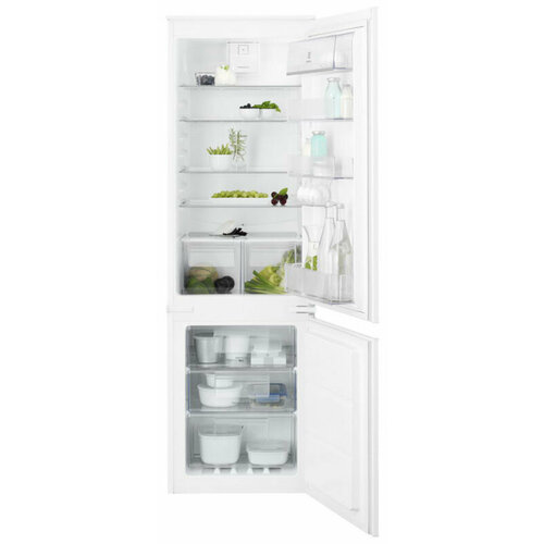 Встраиваемый двухкамерный холодильник Electrolux ENT6TF18S