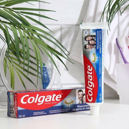 Зубная паста Colgate «Максимальная защита от кариеса», свежая мята, 100 мл (комплект из 5 шт)
