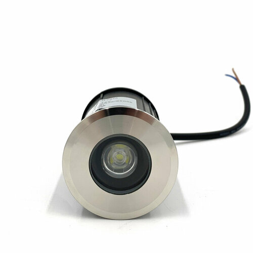Прожектор светодиодный точечный Reexo Punto 6W3, 3 Вт, 12 В, AISI-304, 62*85 мм, IP68, под бетон (холодный белый свет), цена - за 1 шт