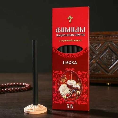 Набор традиционных русских благовоний Фимиам, 7 шт. и подставка