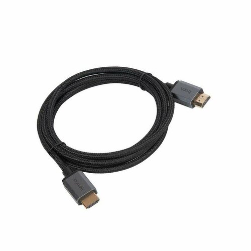 Кабель передачи аудио и видео HDMI HOCO US03 HDTV 2.0 Male to Male 4K HD data cable(L=2M), черный 6931474777287