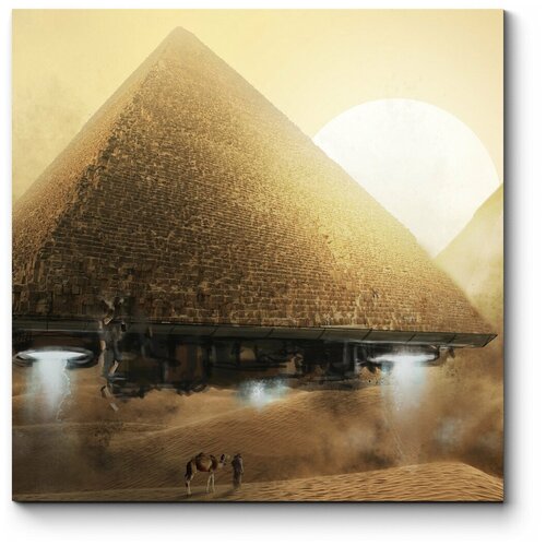 Модульная картина Секрет пирамид 40x40