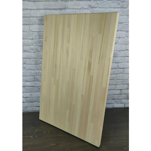 Столешница деревянная для стола, без шлифовки и покраски, 140х80х4 см
