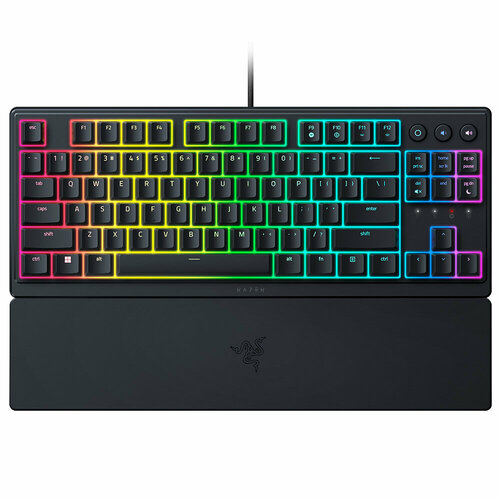 Игровая клавиатура Razer Ornata V3 TKL, русские буквы, механико-мембранные переключатели (RZ03-04881600-R3R1)