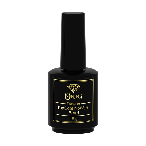 Каучуковый топ с шиммером Пёрл Onni Top Pearl NoWipe, 15ml