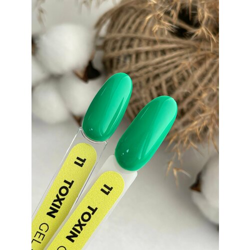 Toxin gel color. Гель лак для ногтей для маникюра и педикюра. Оттенок 11.