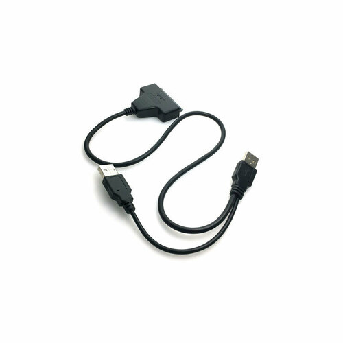 Переходник/адаптер ESPADA USB - SATA (PAUB023), 0.01 м, черный