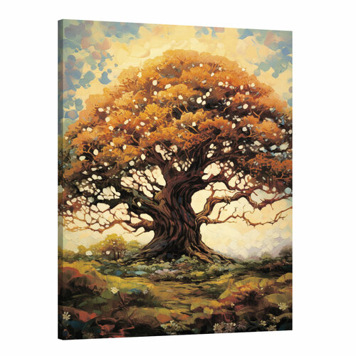 Интерьерная картина 50х70 "Дерево мечты"