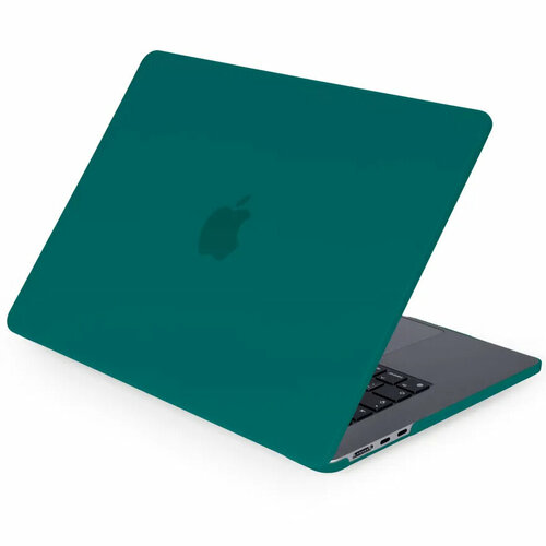 Чехол Guardi Cream Case для MacBook Air 15" (М2, 2023) изумрудно-зелёный