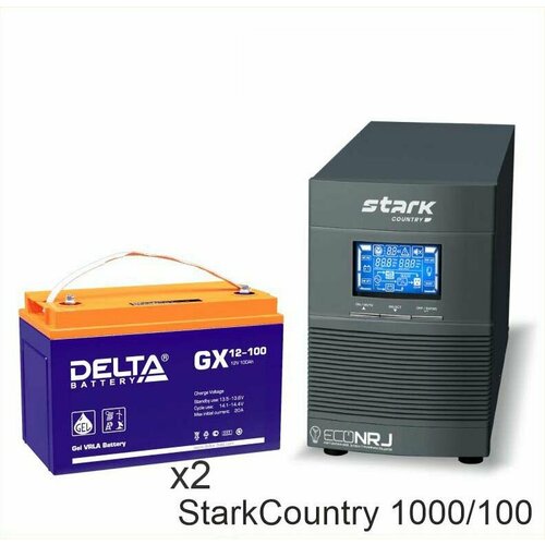 Stark Country 1000 Online, 16А + Delta GX 12100