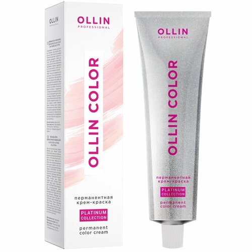 OLLIN PROFESSIONAL Перманентная крем-краска для волос Platinum Collection, 8/25 100 мл