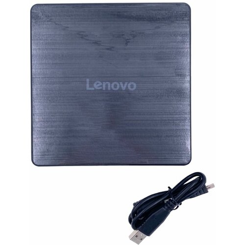 DVD RW привод внешний Lenovo GP70N оптический, для ноутбука, черный