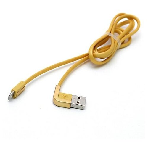 Кабель Remax Cheynn USB - Apple Lightning (RC-052i), 1 м, золотистый