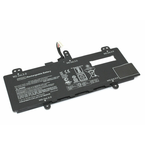 Аккумуляторная батарея для ноутбука HP 824561-005 (PP02XL) 7.6V/8.7V 4680mAh