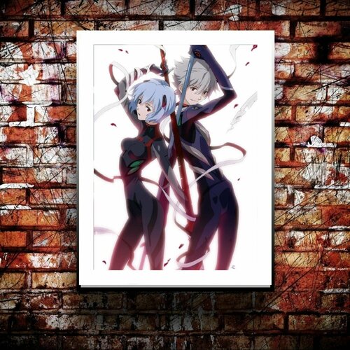 Постер "Геншин Импакт №7" Cool Eshe из коллекции "Аниме", А4 (29,7 х 21 см)