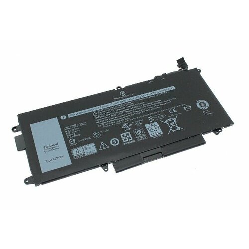 Аккумуляторная батарея для ноутбука Dell Latitude 7390 (71TG4) 11.4V 3745mAh