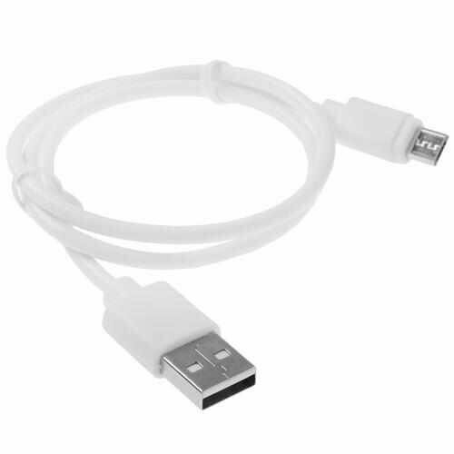 Кабель круглый FinePower micro USB - USB белый 0.5 м