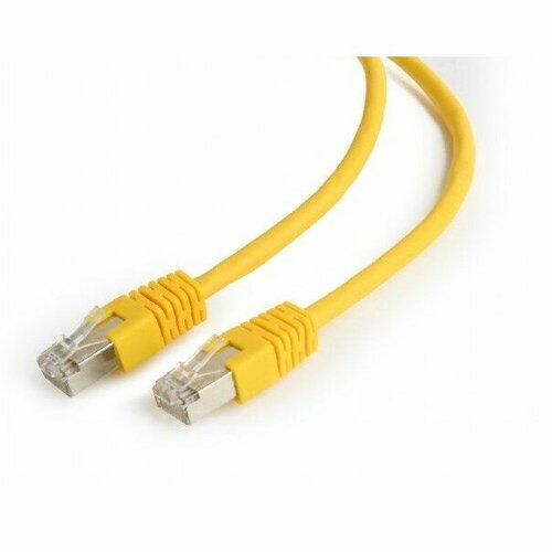 Cablexpert Коммутационный шнур Патч-корд FTP PP6-5M Y-O кат.6, 5м, литой, многожильный желтый