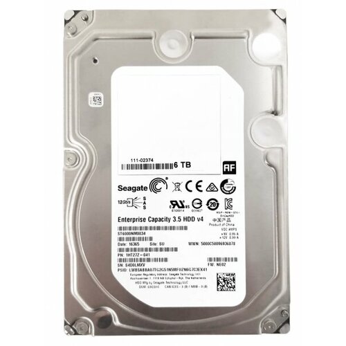 Жесткий Диск Network Appliance 111-02374 6Tb SAS 3,5" HDD