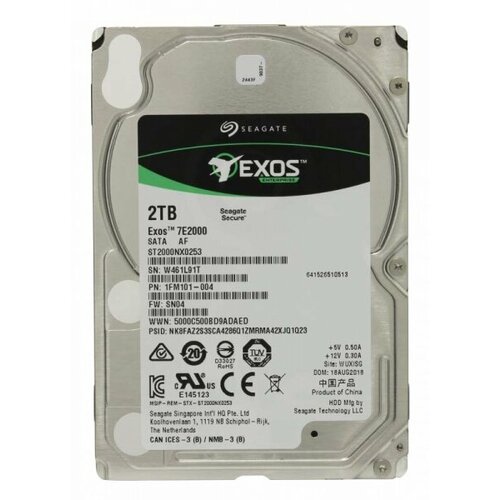 Жесткий диск Seagate 1FM201 2Tb SAS 2,5" HDD