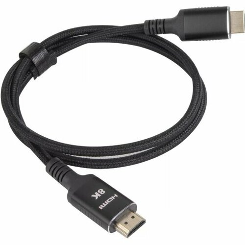 VCOM Кабель Vcom HDMI 19M/M, ver. 2.1 8KX60Hz (Econom) оплетка 2m iOpen