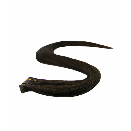 Hairshop Ленточное наращивание 1.2 (1В) 40см J-Line (20 лент) (Темный брюнет)