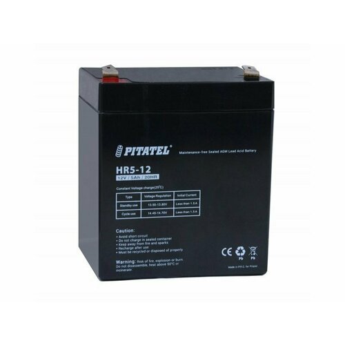 Аккумулятор Pitatel HR5.8-12, HR 1221W (12V, 5000mAh) BP5-12