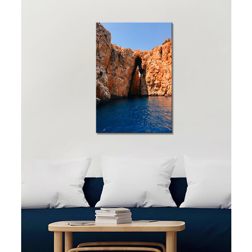 Картина/Картина на холсте для интерьера/Картина на стену/Картина для кухни/ -Турция Анталия море 2 40х60