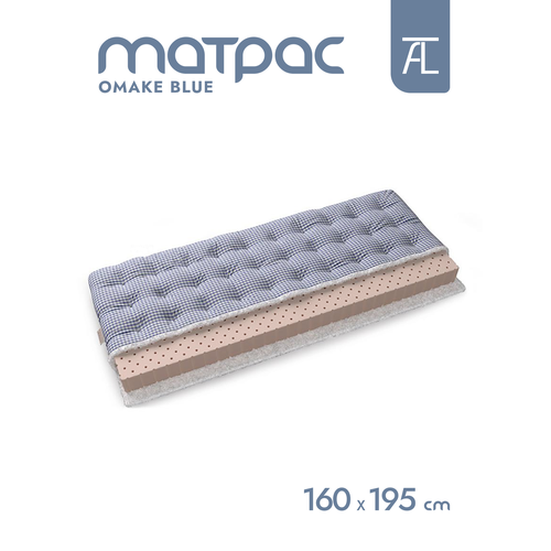 Матрасы Mr.Mattress Omake blue, 160х195 см