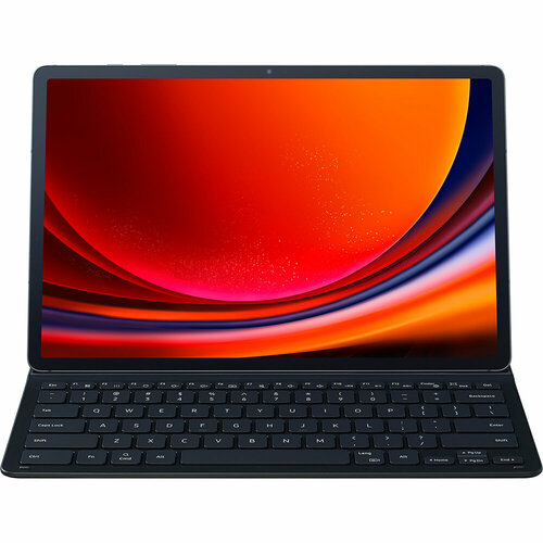 Чехол-клавиатура Samsung Book Cover Keyboard Slim для Galaxy Tab S9+ (2023), полиуретан, черный