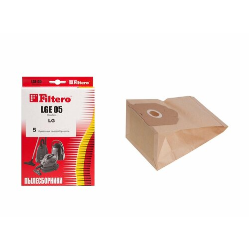 Vacuum Cleaner Bags / Мешки для пылесосов LG, Filtero LGE 05 Standard, (5 штук)