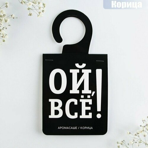 Ароматизатор для дома (саше) «Ой, всё», аромат корица, 8 х 15,5 см. (комплект из 32 шт)