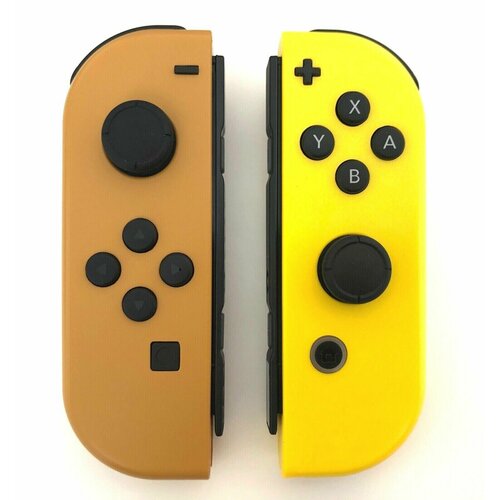 Геймпады Joy-con для Nintendo Switch коричневый желтый цвет 15