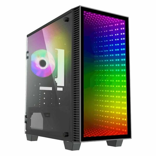 Корпус для компьютера GameMax Mini Abyss H608, игровой, mini tower, m atx