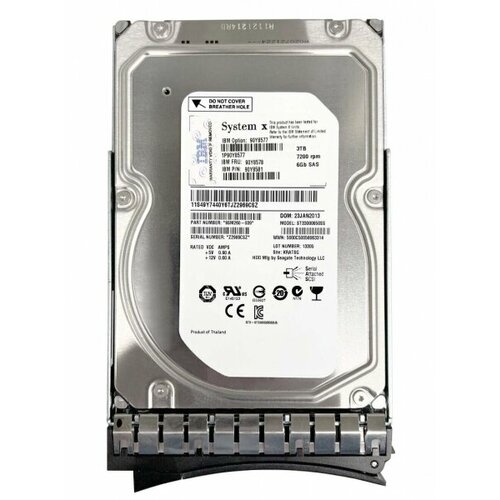 Жесткий диск IBM 90Y8581 3Tb SAS 3,5" HDD