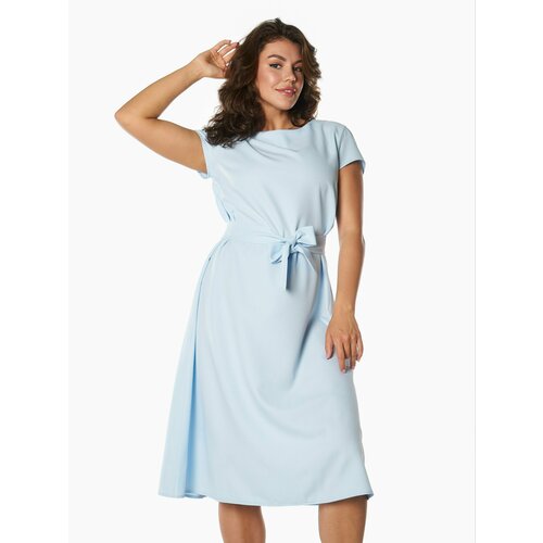 Платье Тамбовчанка, размер 46, голубой