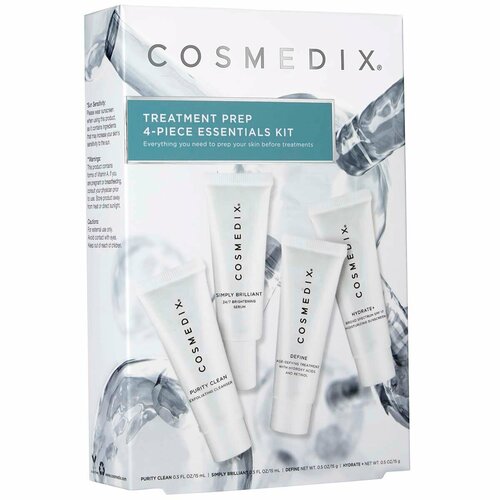 COSMEDIX Подарочный косметический набор для подготовки к глубокому пилингу кожи лица / Treatment Prep Kit (4 products)