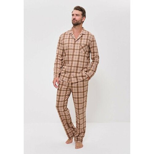 Пижама  CLEO, размер 60, коричневый