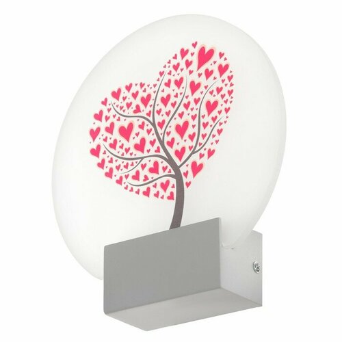 Бра "Дерево любви" LED 6Вт 4000К белый 19,5х6х19,5 см