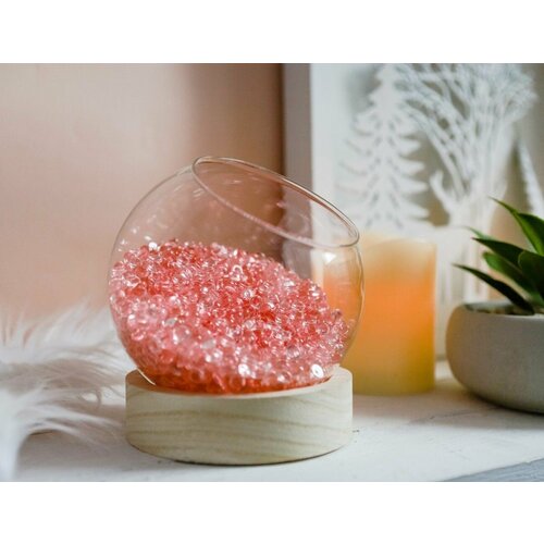 Декоративные кристаллы MAGIC DEW, розовые, 1.5 кг, 4 SEASONS 22185