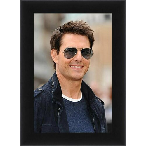 Плакат, постер на холсте Том Круз. Tom Cruise. Размер 21 х 30 см