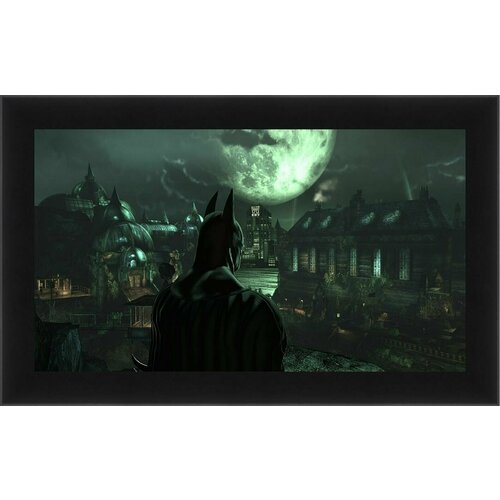 Плакат, постер на бумаге Batman: Arkham Asylum. Размер 42 х 60 см